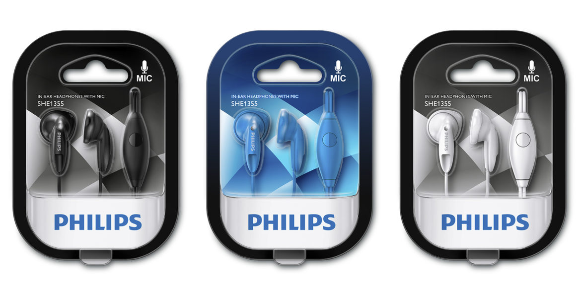 Philips Core range in-ear headphone packaging – 高原・萬里